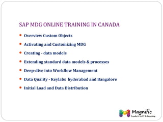 Sap mdg online training in india | PPT