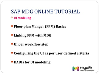 Sap mdg online training in india | PPT