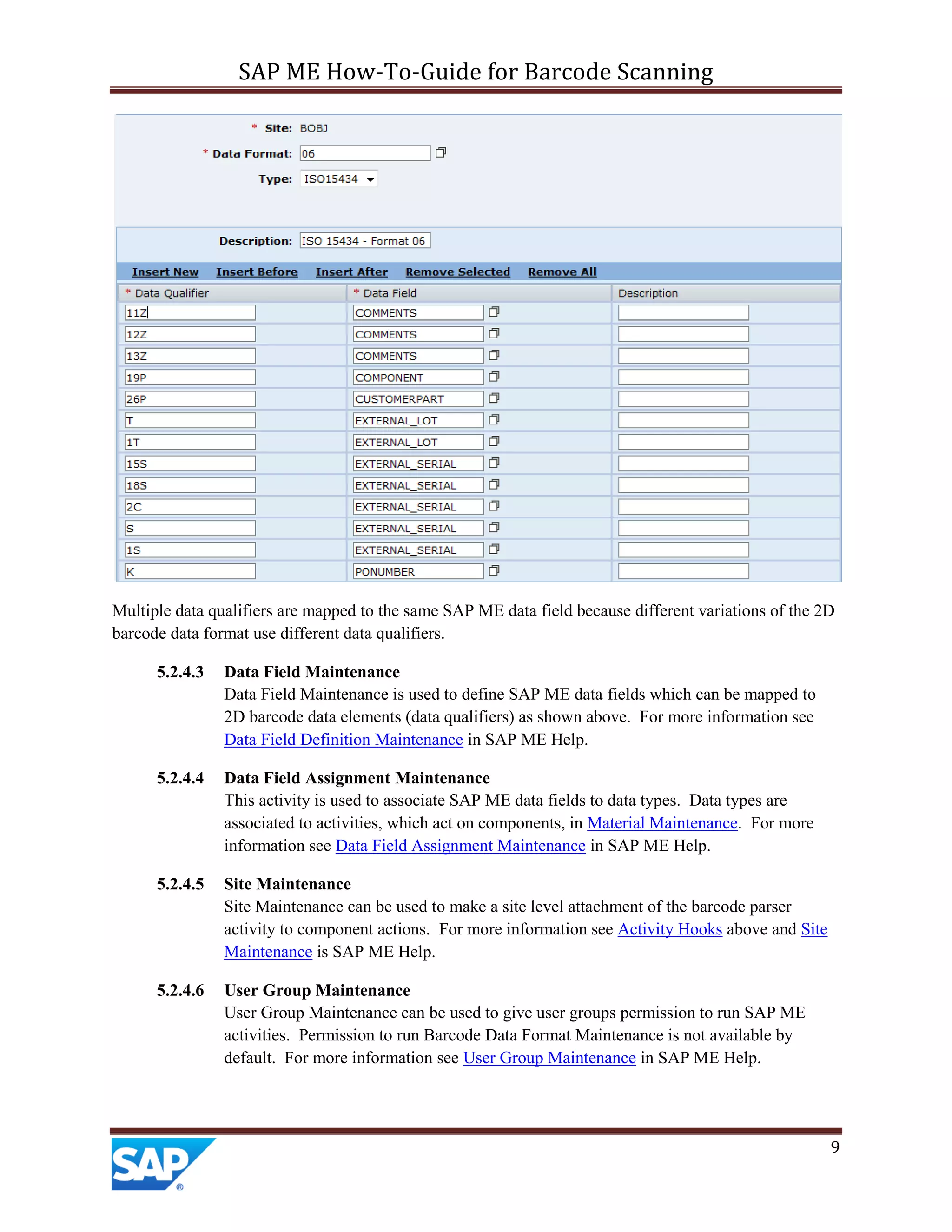 Sap me how to-guide - barcode scanning | PDF