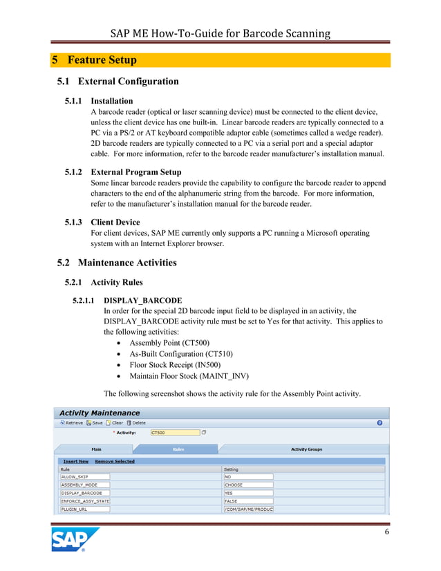 Sap Me How To Guide Barcode Scanning Pdf