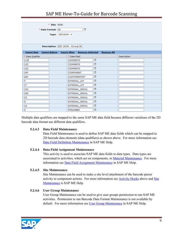 Sap me how to-guide - barcode scanning | PDF