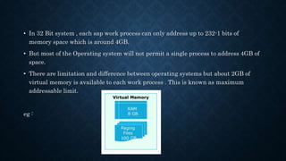 Sap memory management ,workload and performance analysis.pptx