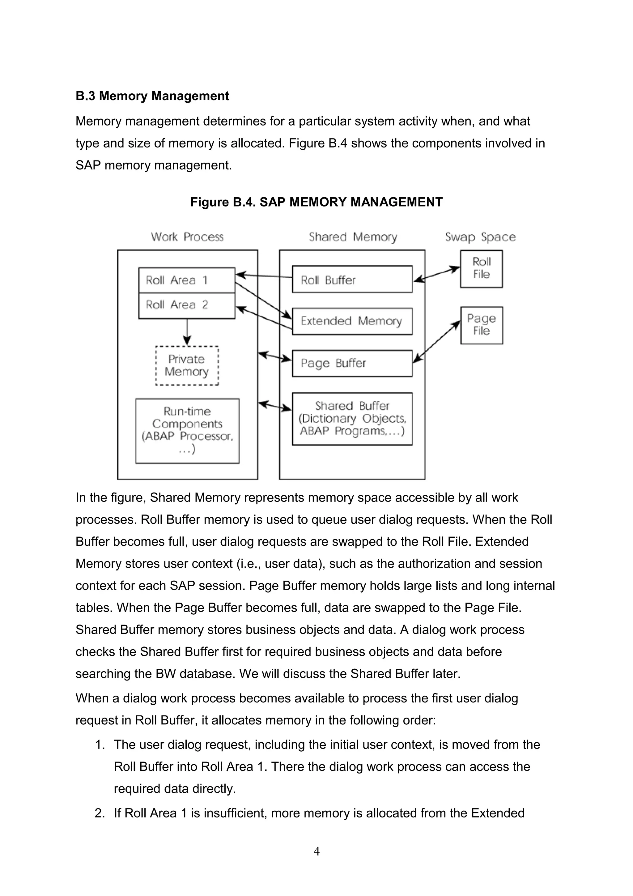 Sap memory managerment | DOC | Operating Systems | Computer Software ...