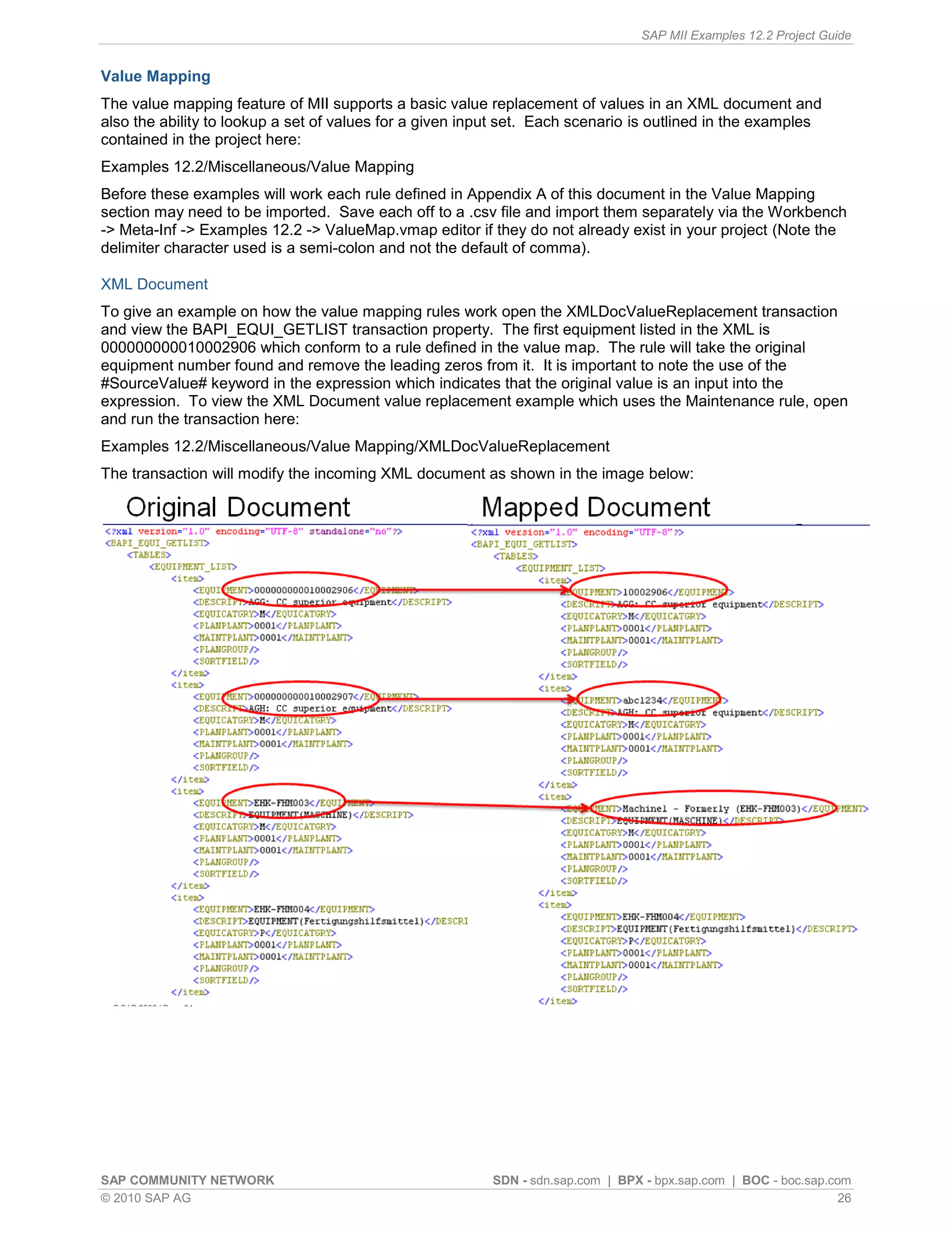 Sap mii examples 12.2 project guide | PDF