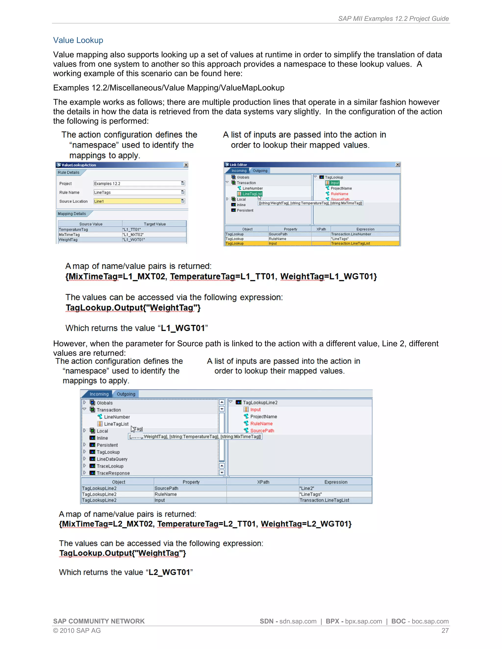Sap mii examples 12.2 project guide | PDF