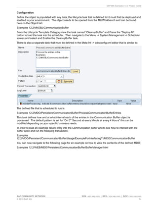 Sap mii examples 12.2 project guide | PDF