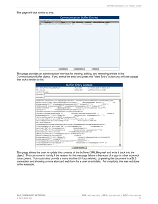 Sap mii examples 12.2 project guide | PDF