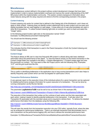 Sap mii examples 12.2 project guide | PDF