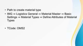 SAP MM - Master Data.pptx