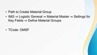 SAP MM - Master Data.pptx