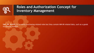 SAP MM Authorization Matrix and User roles.pdf