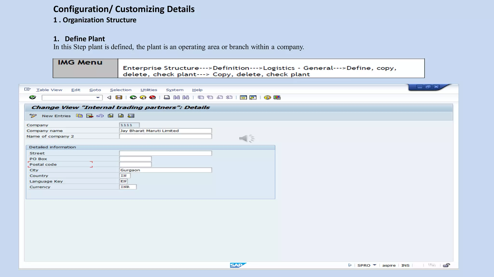 Sap mm configurations customization detailss | PDF | Business | Business and Finance
