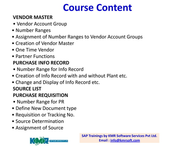 SAP Materials Management Overview | PPTX