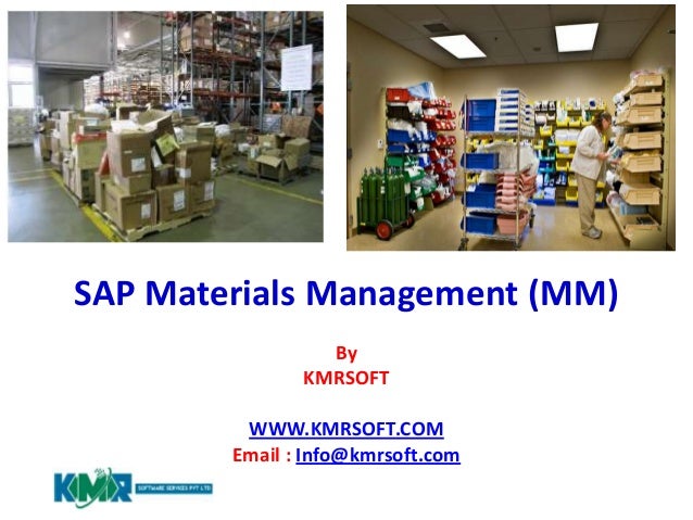 SAP Materials Management Overview