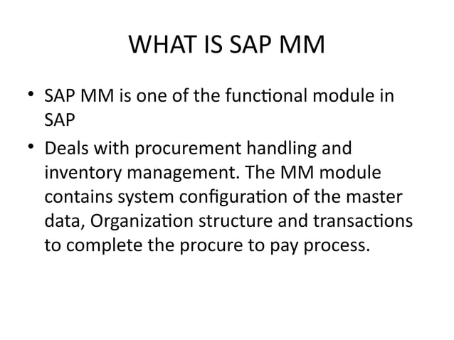 SAP MM_Enterprise structurezdfhtrhfbd bf.pptx | Business | Business and ...
