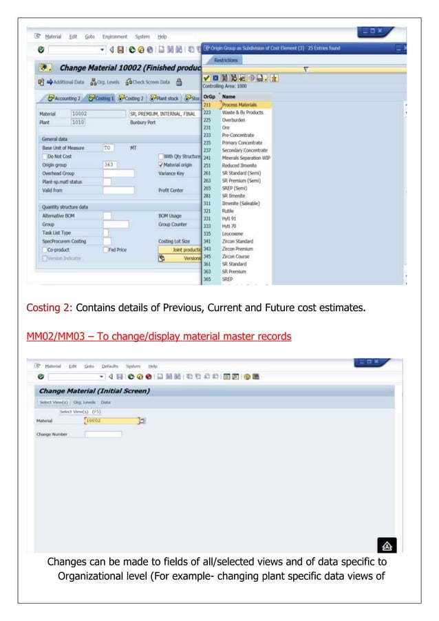 SAP MM Essential Master Data | DOCX
