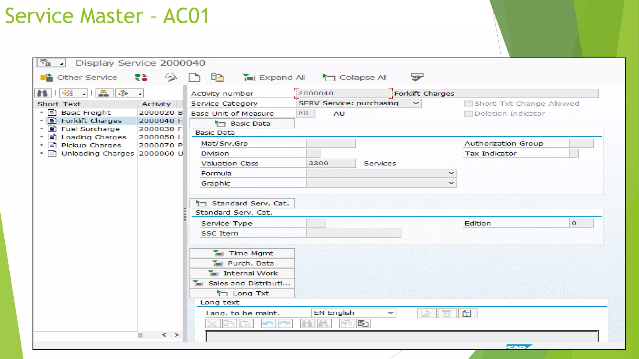 Sap mm external service management | PPTX