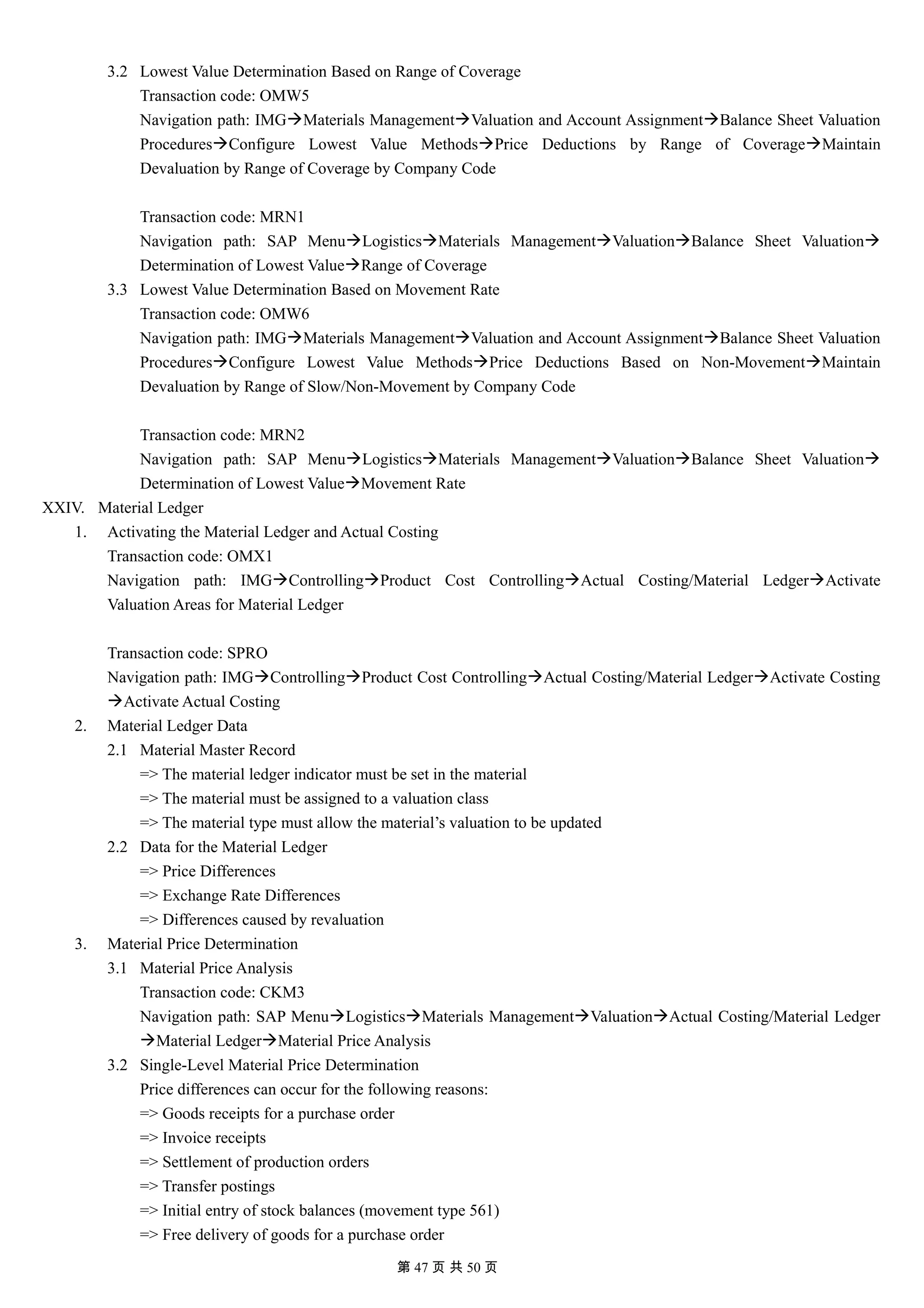 Sap Mm Functionality And Technical Configuration Doc
