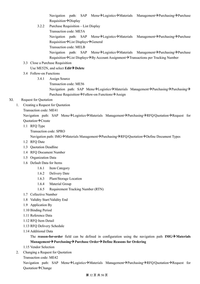 Sap Mm Functionality And Technical Configuration Doc