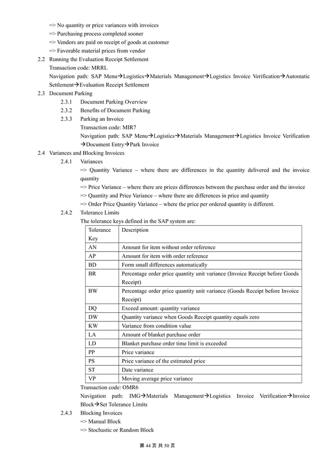 Sap mm functionality and technical configuration | DOC