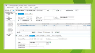 SAP MM_IM Inventory Management | PPTX