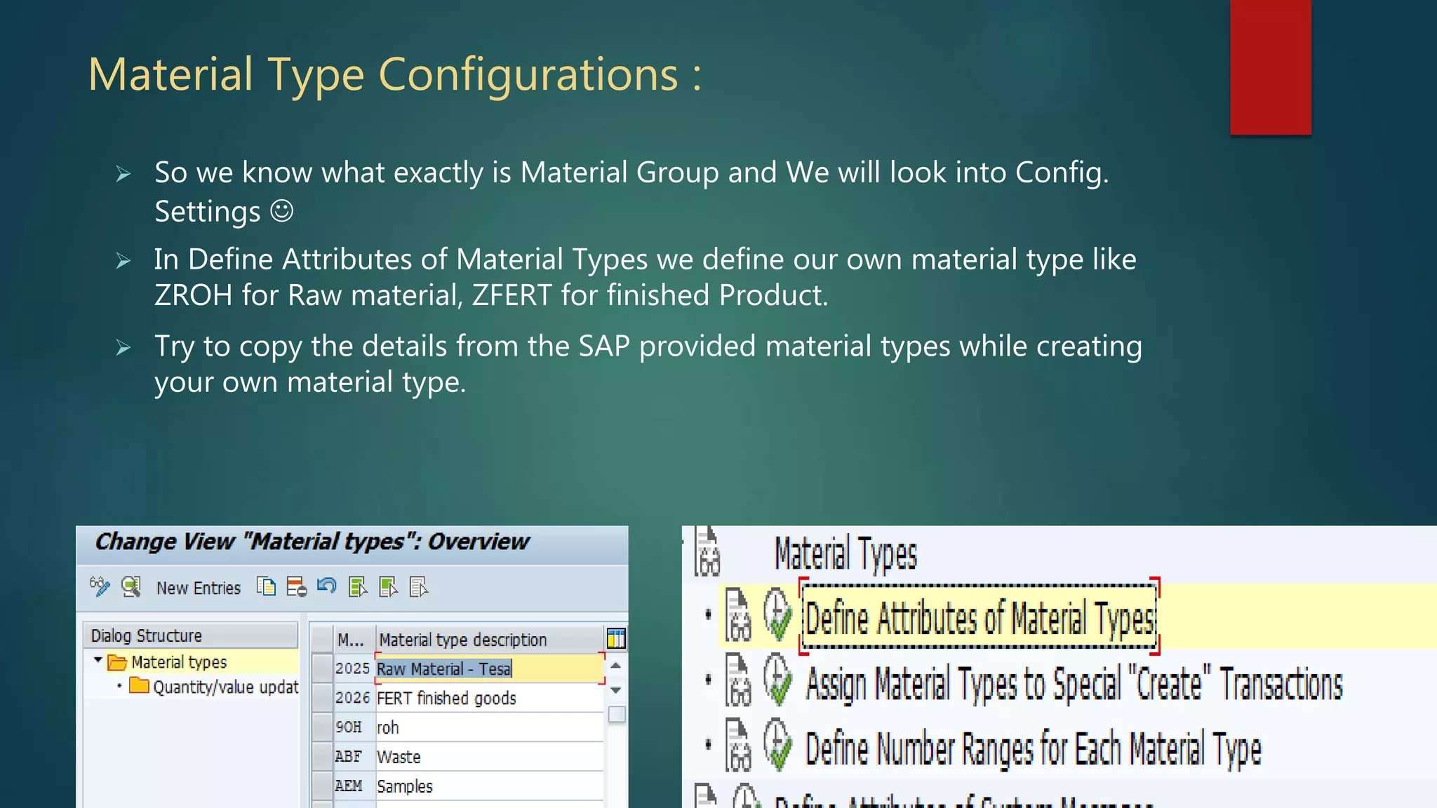 SAP MM Material Master with Configurations | PPTX