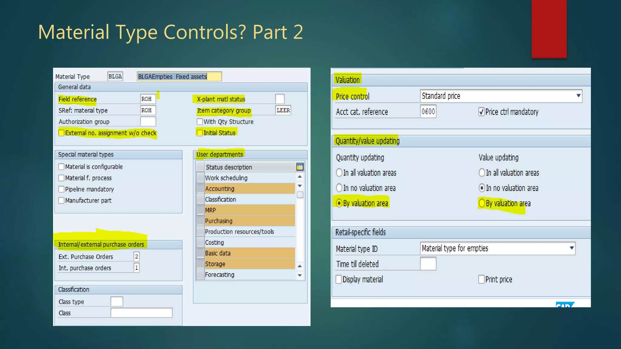 SAP MM Material Master with Configurations | PPTX