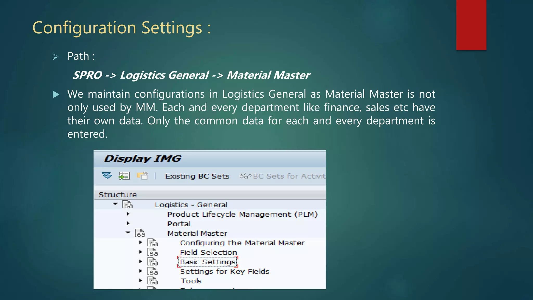 SAP MM Material Master with Configurations | PPTX