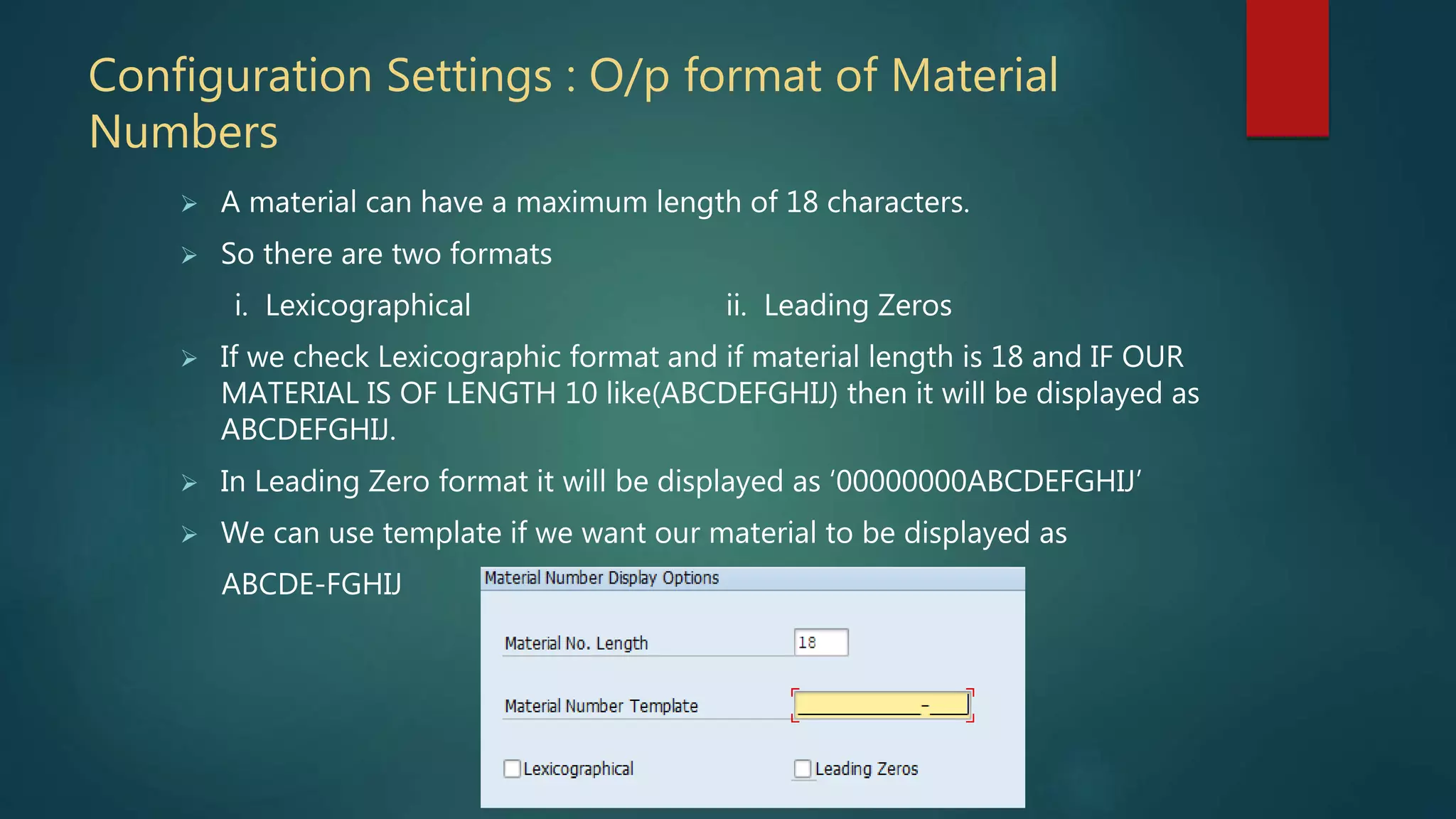 SAP MM Material Master with Configurations | PPTX