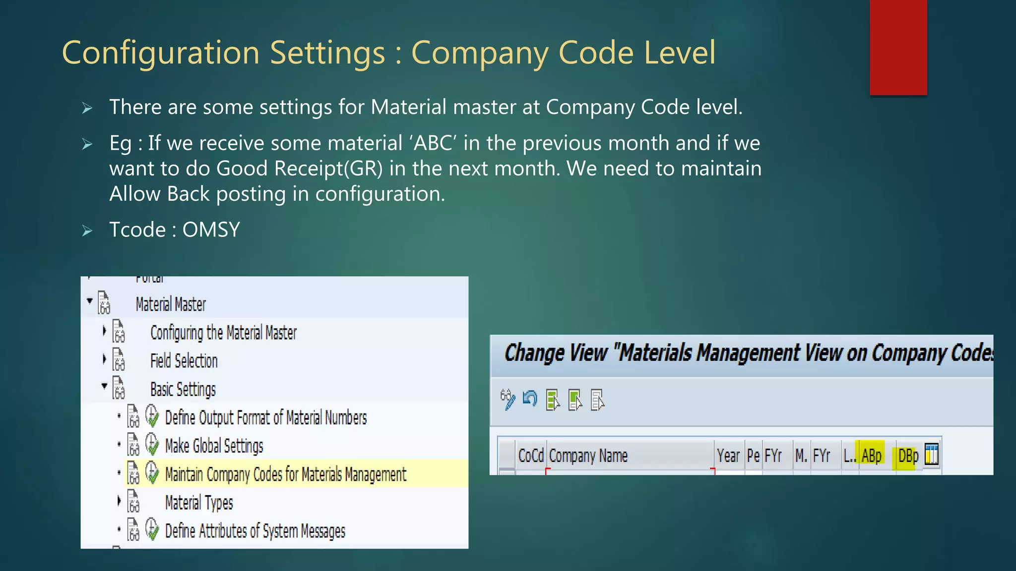 SAP MM Material Master with Configurations | PPTX