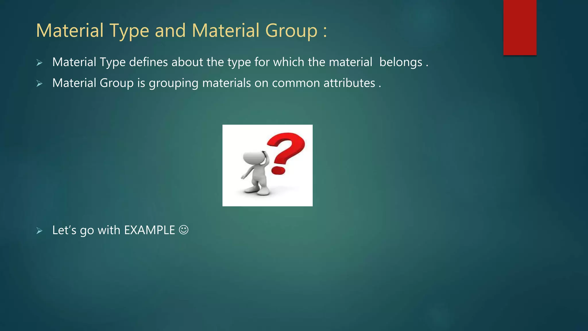 SAP MM Material Master with Configurations | PPTX