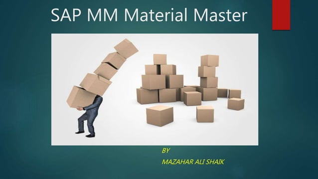 SAP MM Material Master with Configurations | PPTX