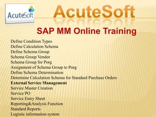 Sap mm online training | PPT