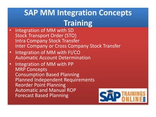 SAP MM Online Training Course | PPT