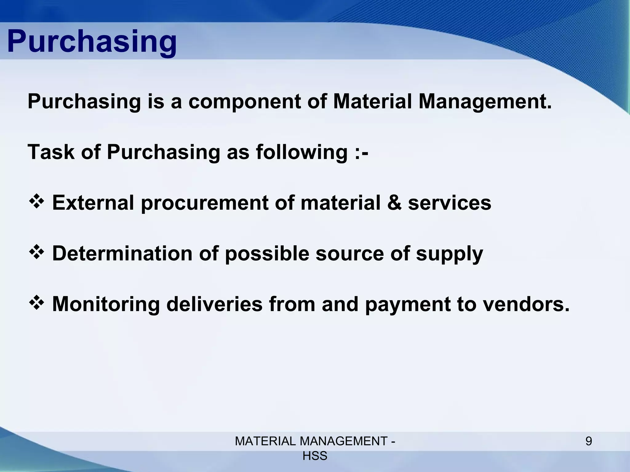 Sap MM Presentation | PPT