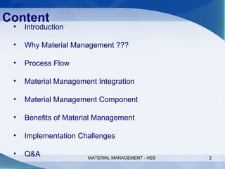 Sap MM Presentation | PPT