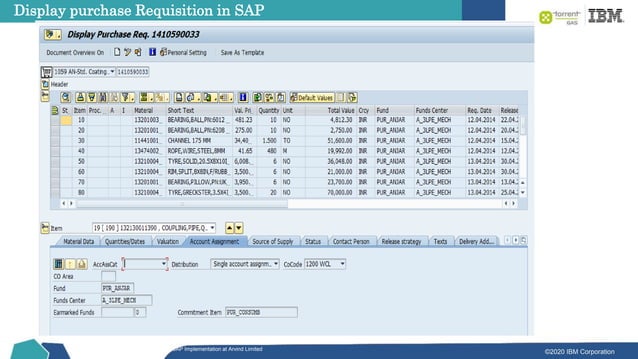 SAP MM Purchasing .pptx | Business | Business and Finance