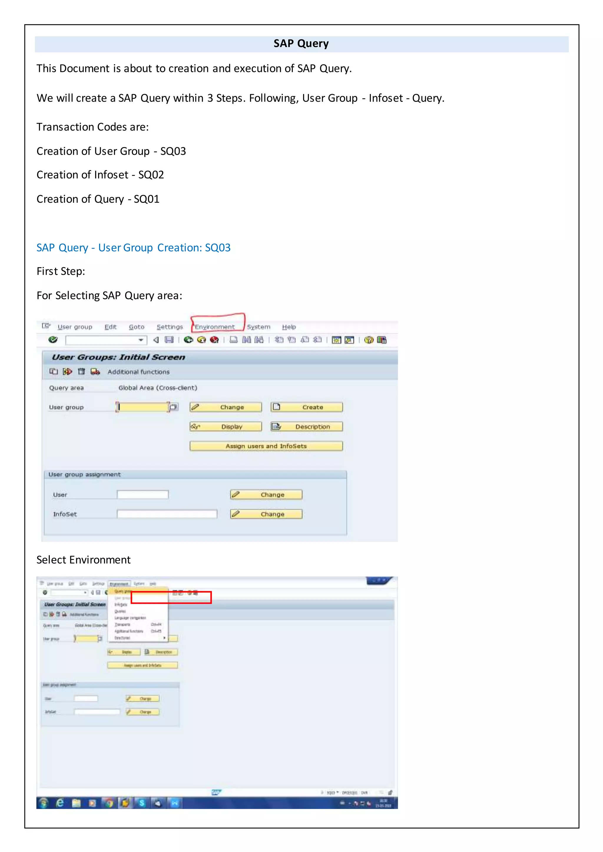 Sap mm query | DOCX