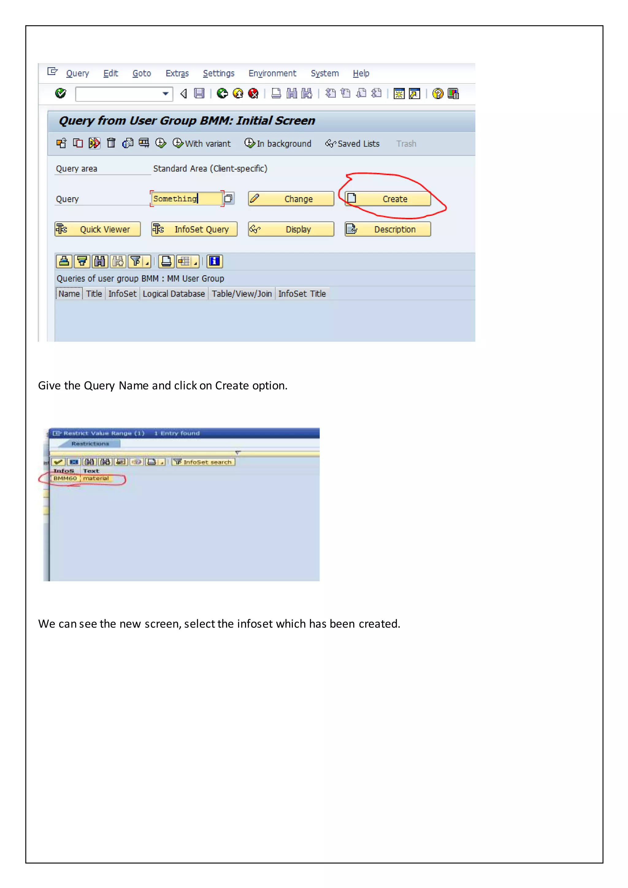 Sap mm query | DOCX