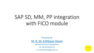 Sap mm sd pp fico relations. | PDF