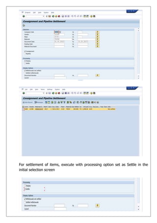 SAP MM Standard Business Processes | DOCX