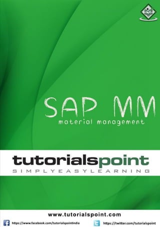 Sap mm tutorial | PDF