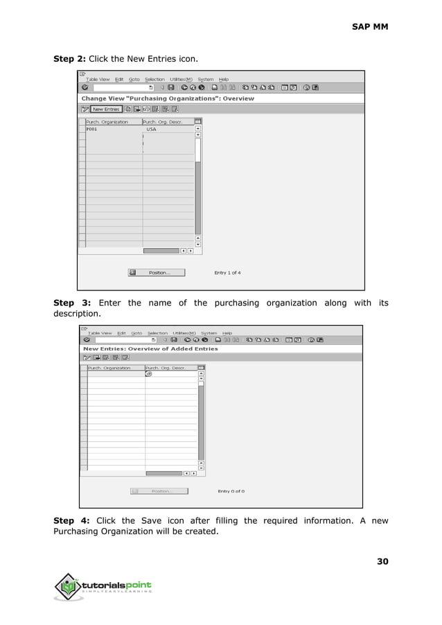 Sap mm tutorial | PDF