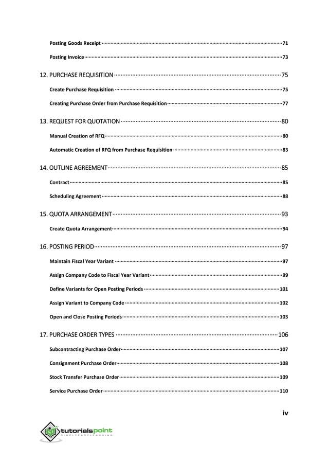 Sap mm tutorial | PDF