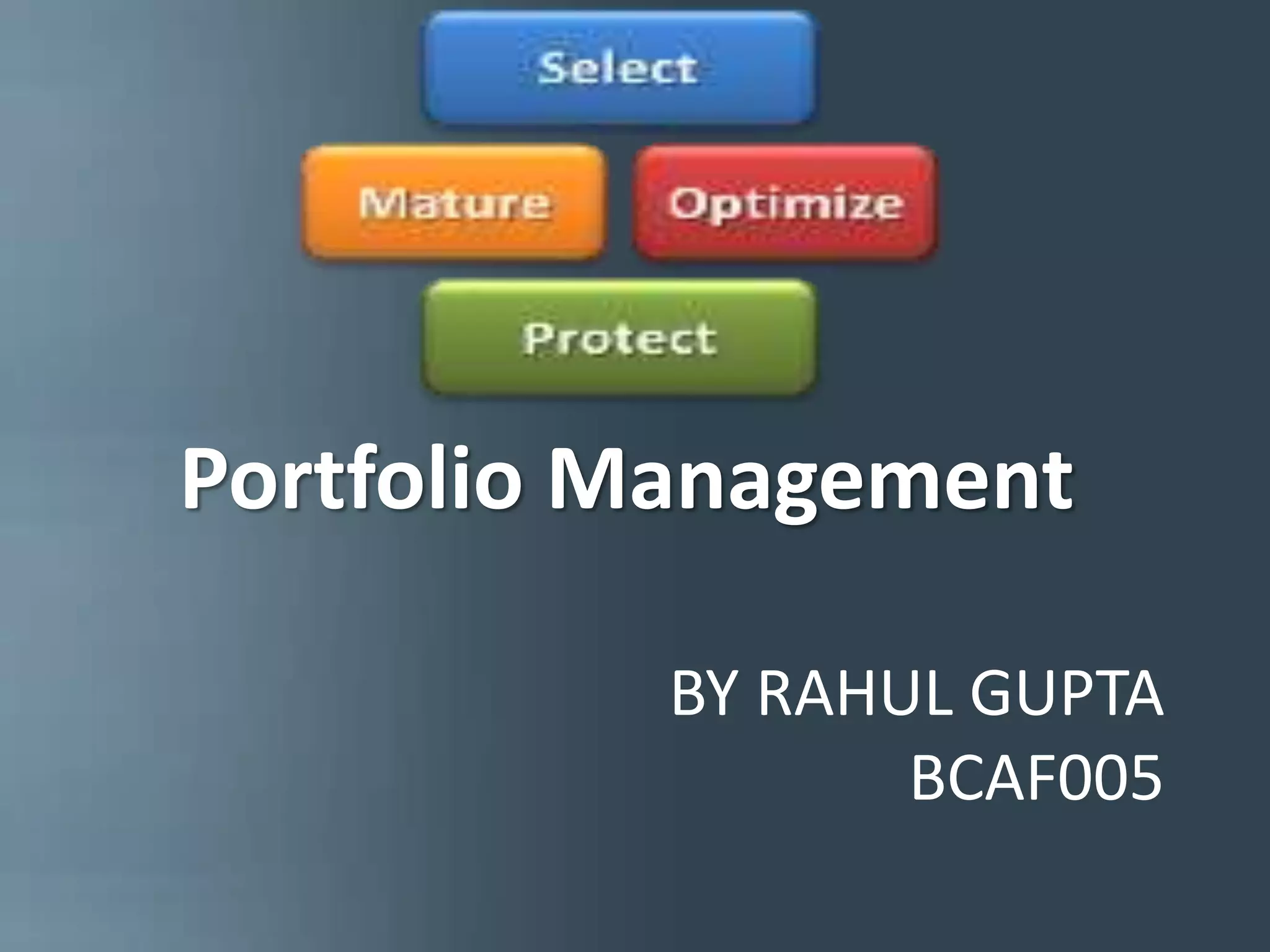 Sapm presentation | PPTX