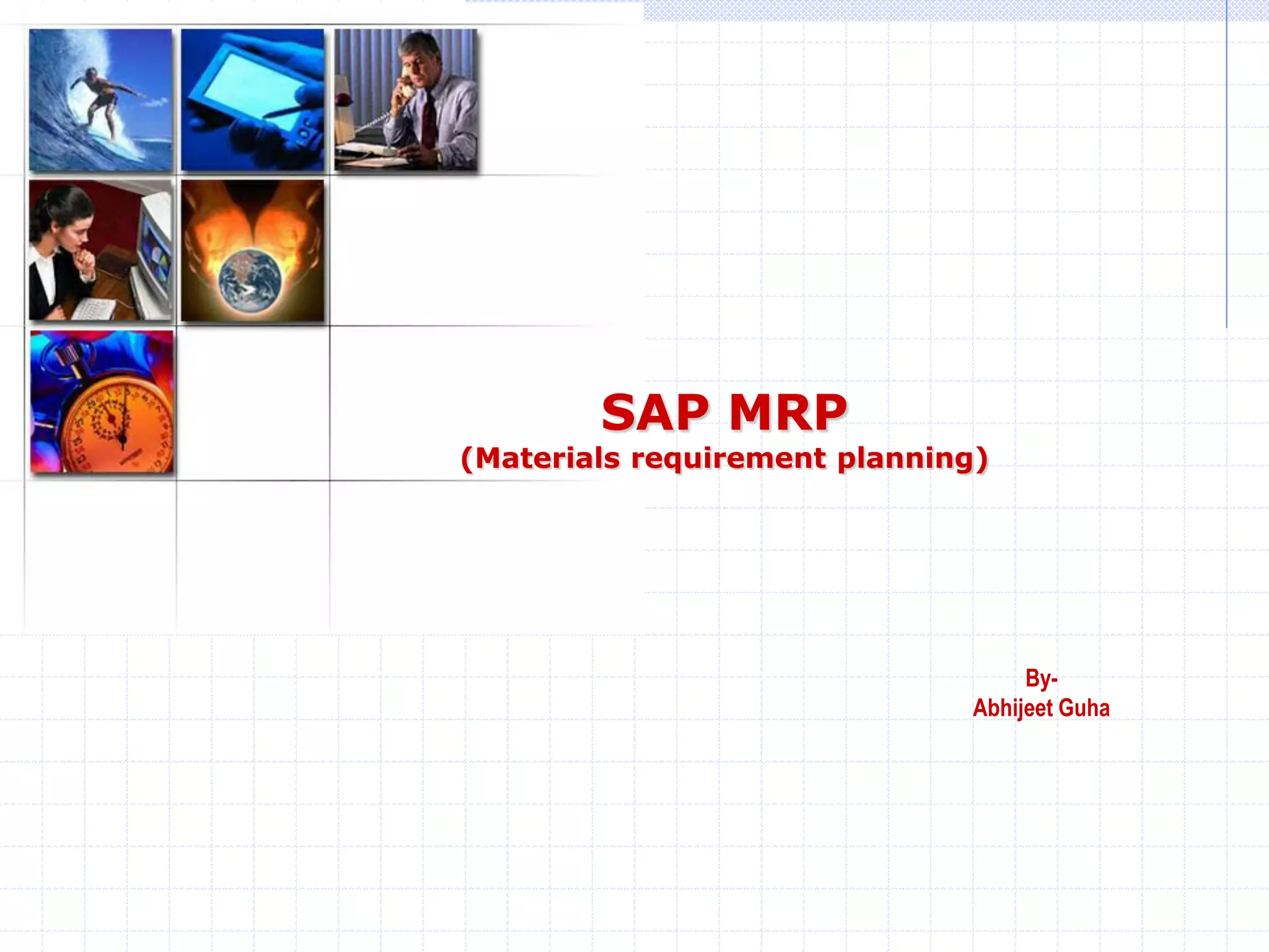 Sap MRP materials requirements planning | PDF