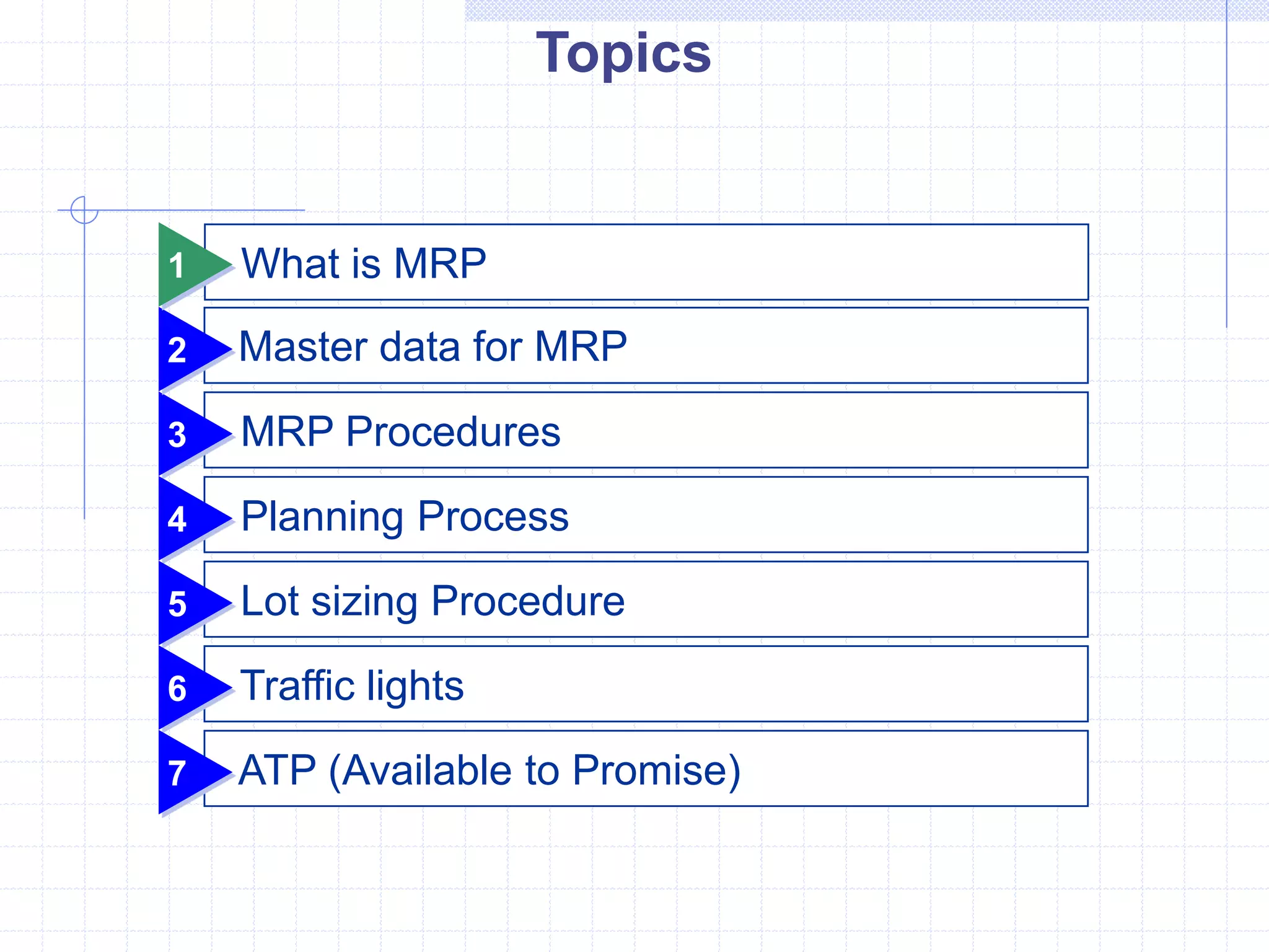 Sap MRP materials requirements planning | PDF