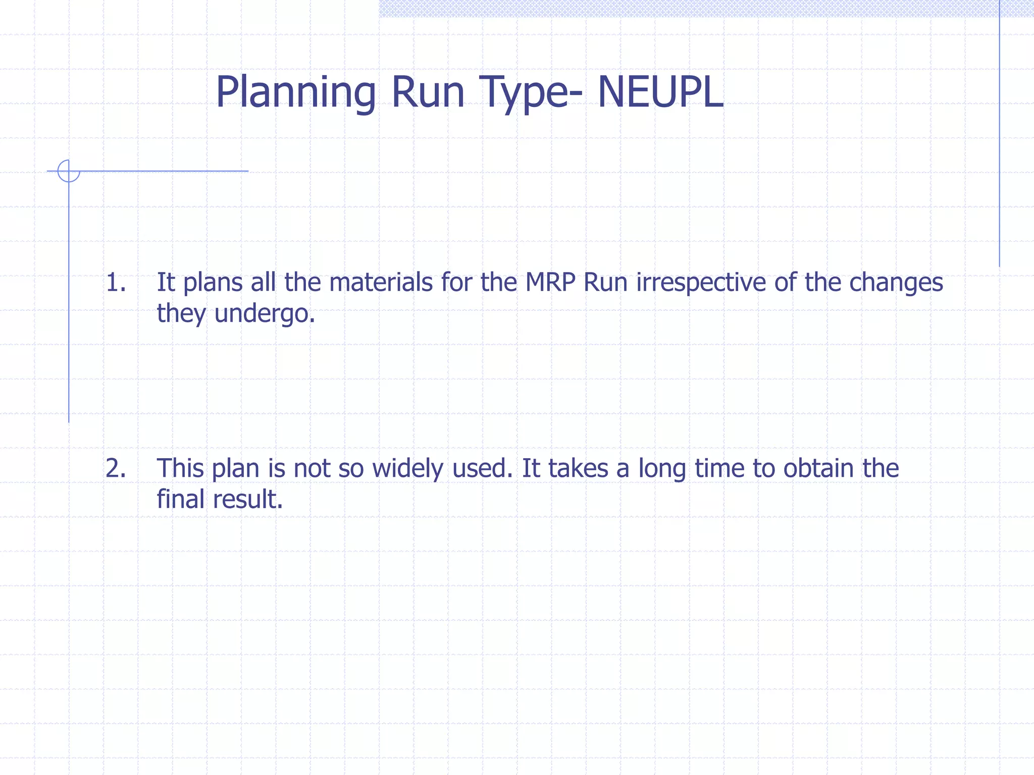 Sap MRP materials requirements planning | PDF