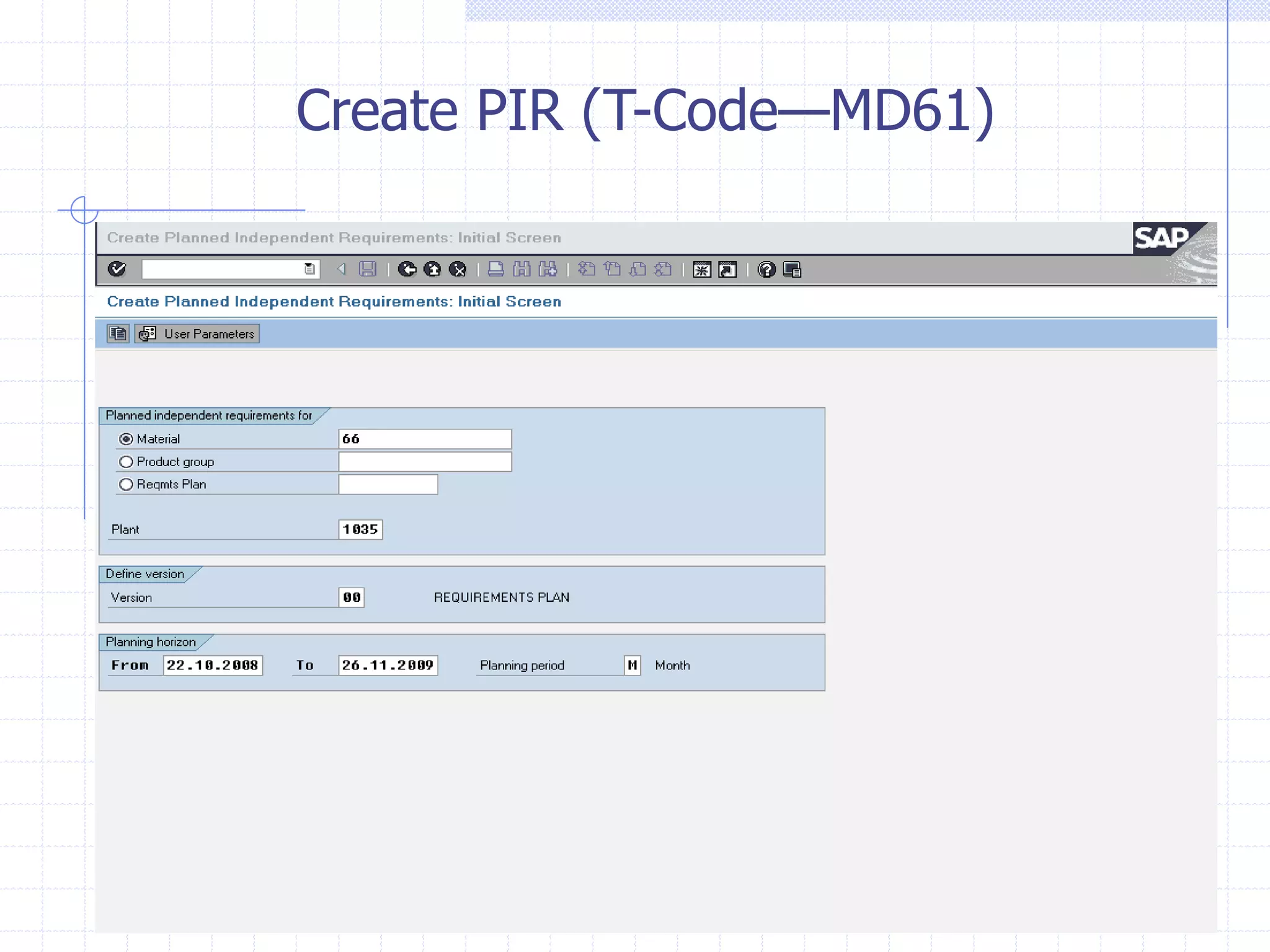 Sap MRP materials requirements planning | PDF