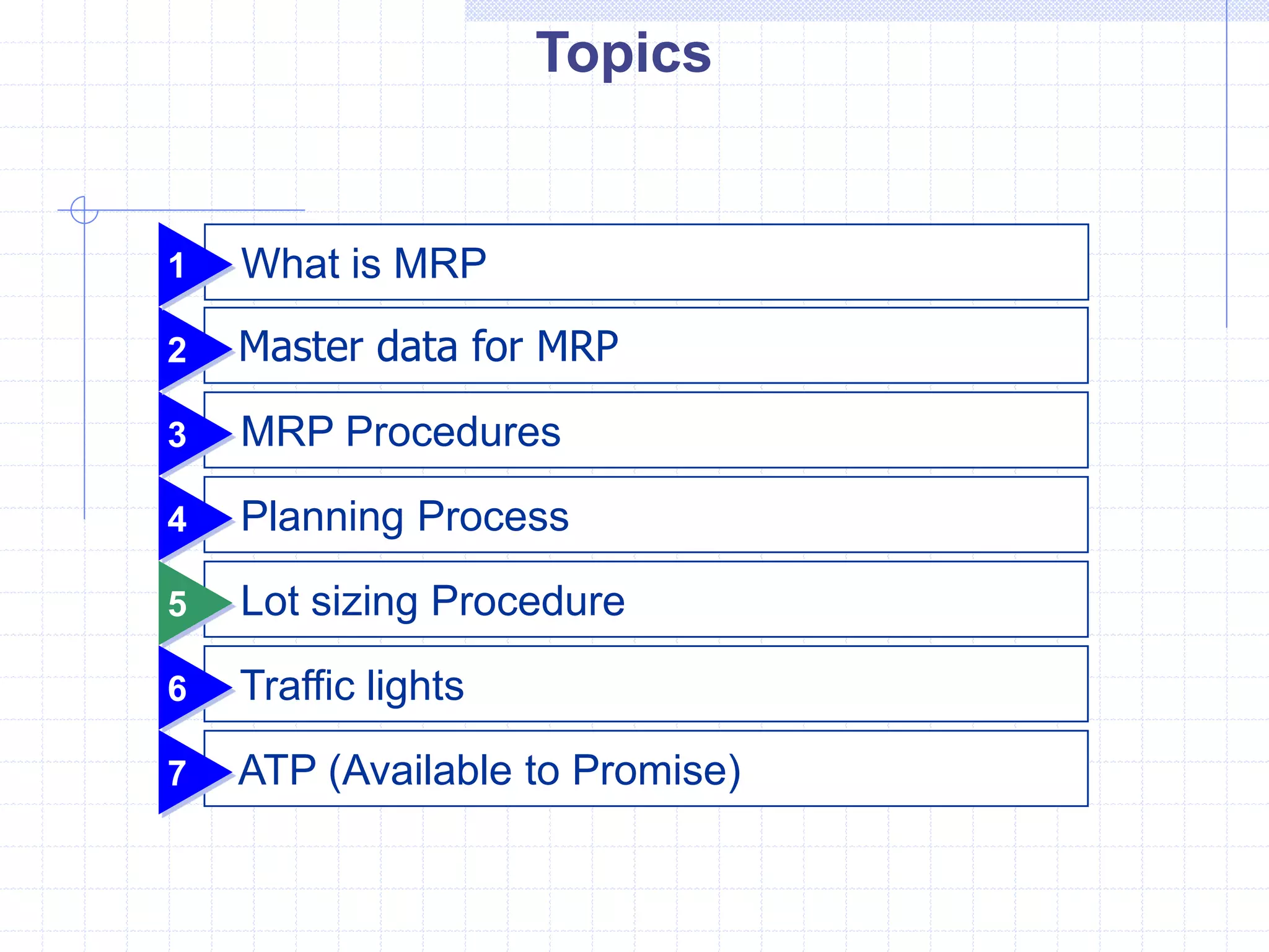 Sap MRP materials requirements planning | PDF